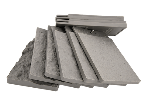 ICRI Concrete Surface Profile Chips (เครื่องมือประเมินความขรุขระของ ...