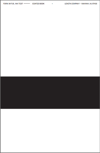 Form 3NT-35 Matte Finish Coated Book Printing Ink Drawdown Sheet | H.J ...