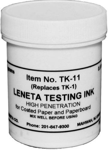 Item TK-11 High Penetration Leneta Paper-Testing Ink for Coated Paper ...