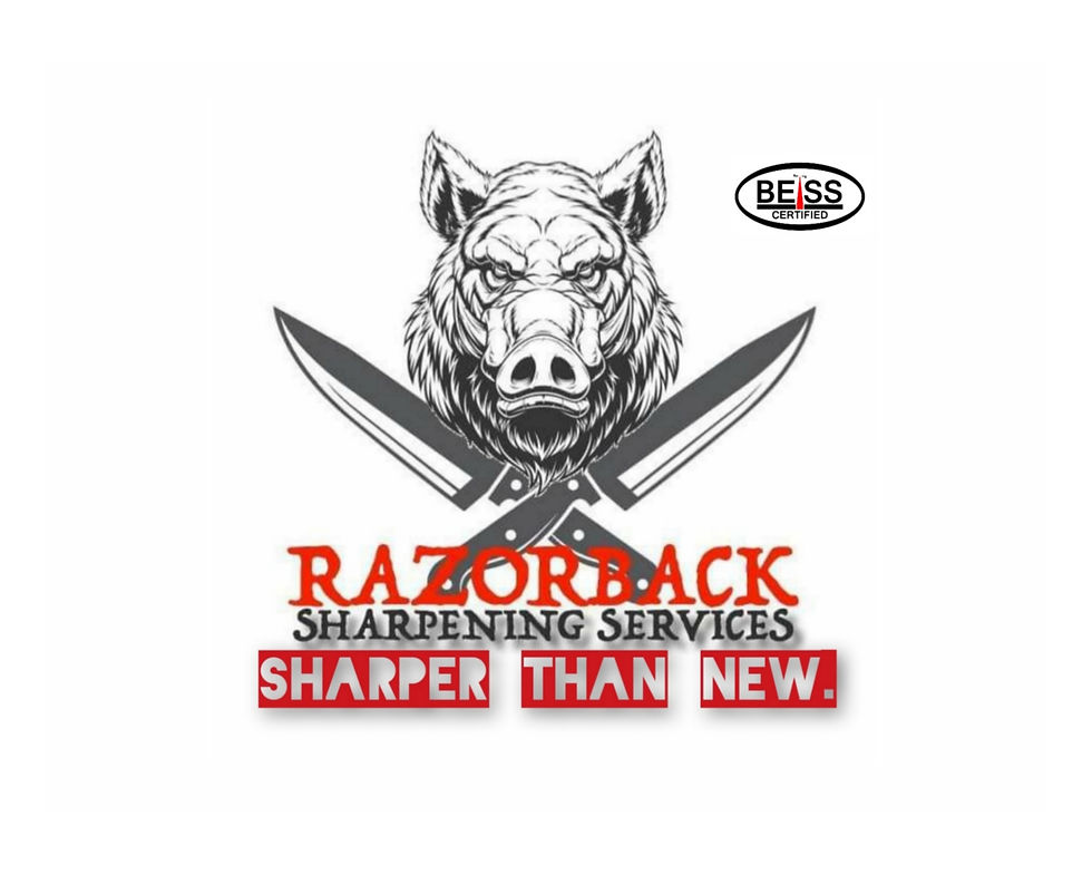 Knife, Scissor, Clipper Sharpening | Razorback Sharpening Services