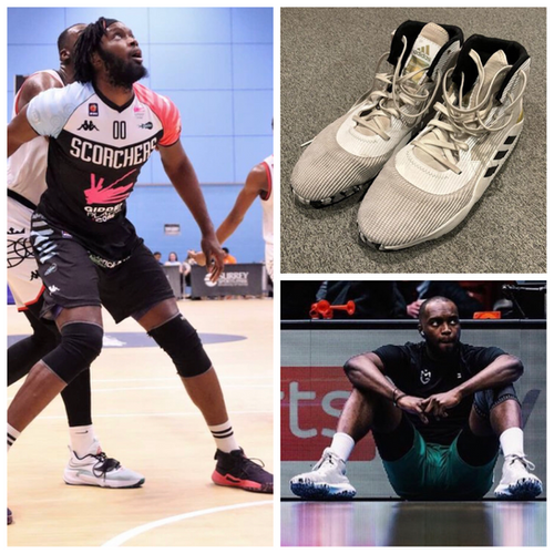 7ft1 Legend’s worn size 18 US basketball shoes | BFFS