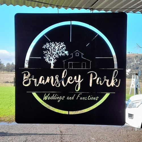 Metal Art Business Sign | Rustic Touch