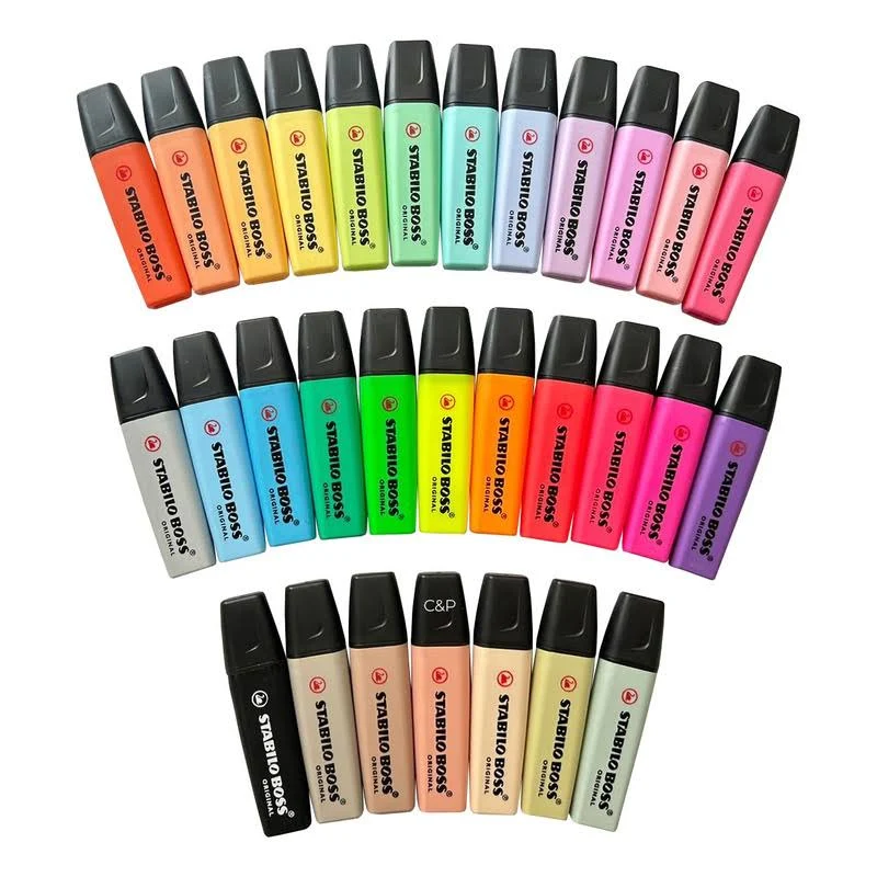 Gama Stabilo Boss 30 colores EdicionEspecial | Papelería Acuario