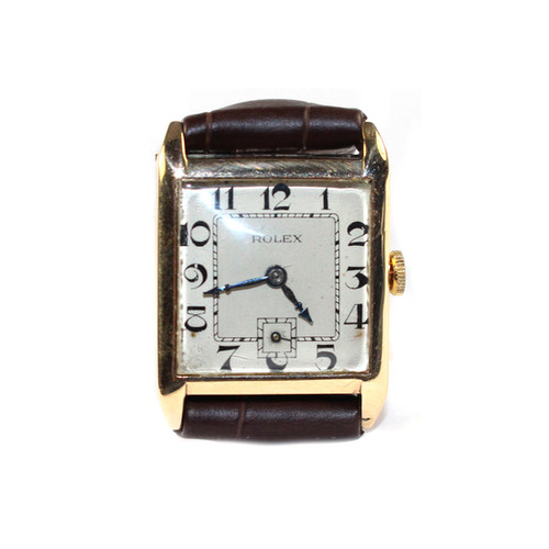 Rolex Square Gold Watch c.1927 | Thomas Glover