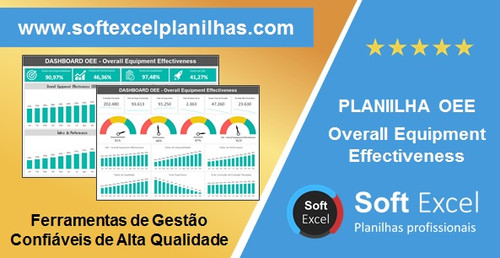 Planilha OEE Overall Equipment Effectiveness em Excel | Softexcel