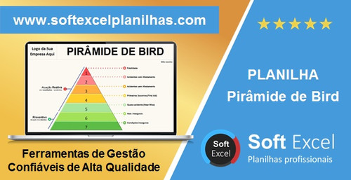 Planilha Pirâmide de Bird 3.0 em Excel | Softexcel