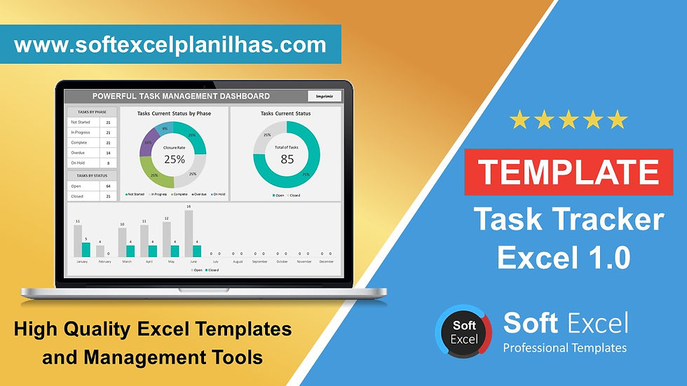 Task Tracker Excel Template (Action Plan) | Softexcel