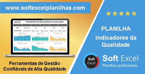 Planilha De Indicadores Da Qualidade Em Excel Softexcel