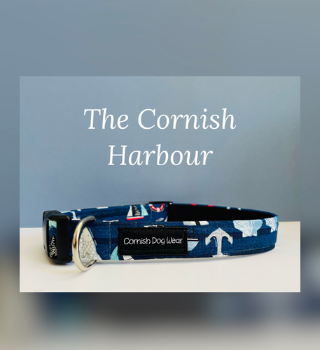 The Cornish Harbour Dog Collar | cornish-dog-wear
