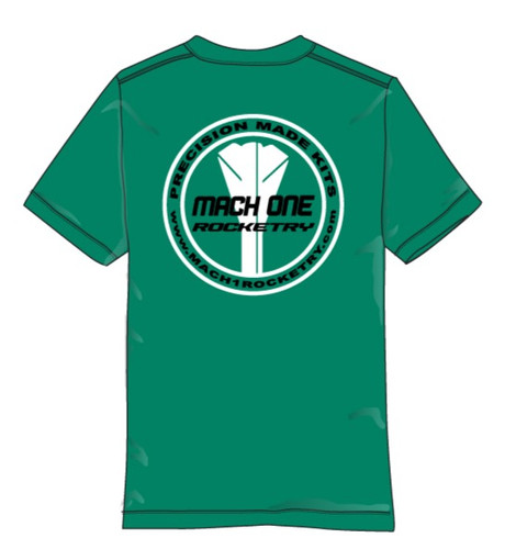 Mach 1 Green T-Shirt | Mach 1 Rocketry