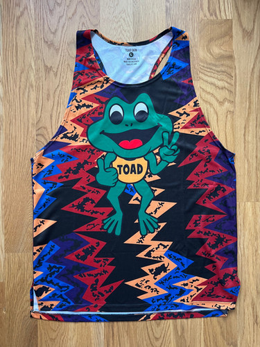 TOAD SINGLET - RUN WILD PRINT | BillyCvecko|TOADLYFE