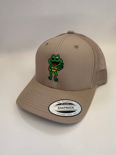 TAN TOAD SNAPBACK | BillyCvecko|TOADLYFE