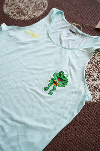 HOKA - MINT SINGLET - WOMENS (SMALL TOAD LOGO) | BillyCvecko|TOADLYFE