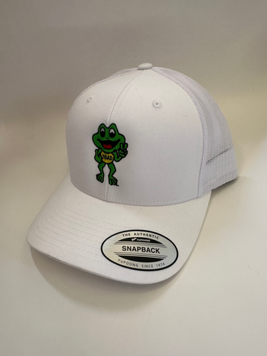 WHITE TOAD SNAPBACK | BillyCvecko|TOADLYFE