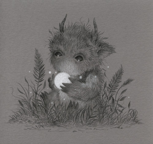 Luminous Discovery (Original Drawing) | Gentlecreature