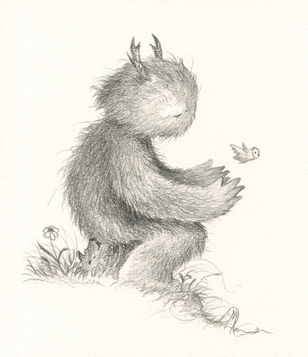 Fly Free Little One (Original Drawing) | Gentlecreature