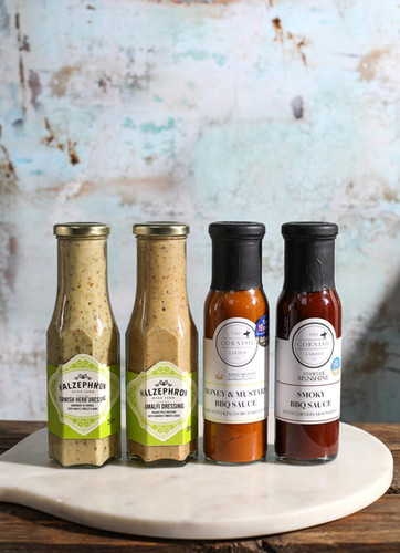 Summer Condiments Gift Set | Fathers Day Food Gifts | Cornish Farm Shop