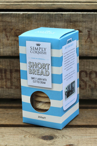 Simply Cornish Shortbread - 200g | Cornish Farm Shop