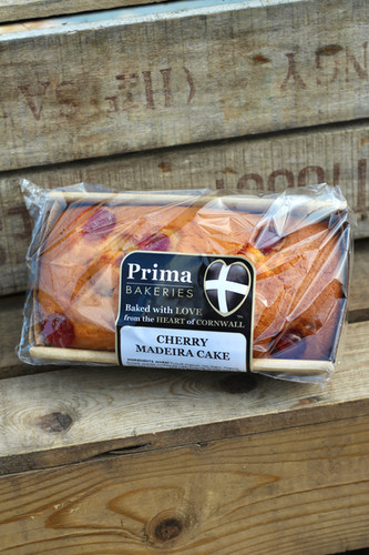 Prima Bakeries Cherry Madeira Cake 350g | Cornish Farm Shop