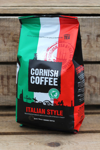 Cornish Cofffee Italian Style - 227g | Cornish Farm Shop