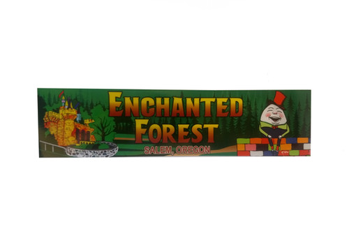 Enchanted Forest Bumper Sticker | enchantedforest