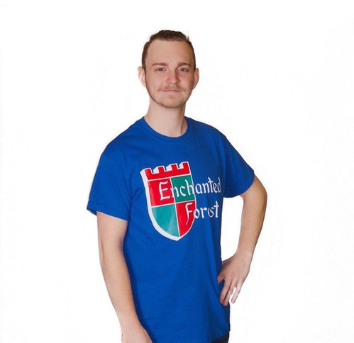 Adult Enchanted Forest Shield T-shirt | enchantedforest