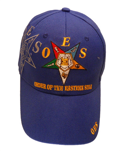 OES Order of the Eastern Star Shadow Cap - Royal Blue | Windcatcher