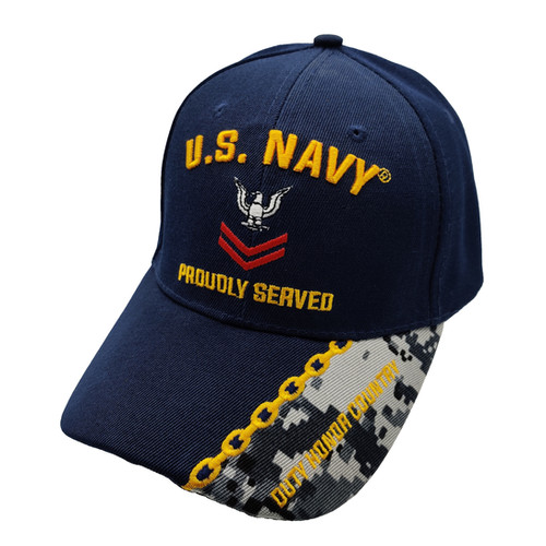 U.S. Navy Petty Officer 2nd Class Cap - Navy Blue | Windcatcher