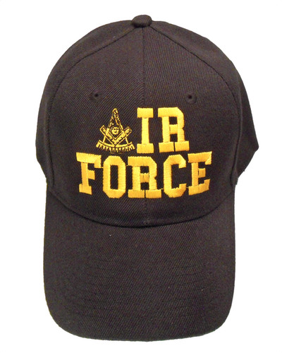 Air Force Past Master Cap - Black (6 Pieces) | Windcatcher