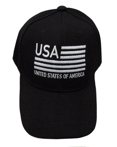USA MCF Cap - Black (6 Pieces) | Windcatcher