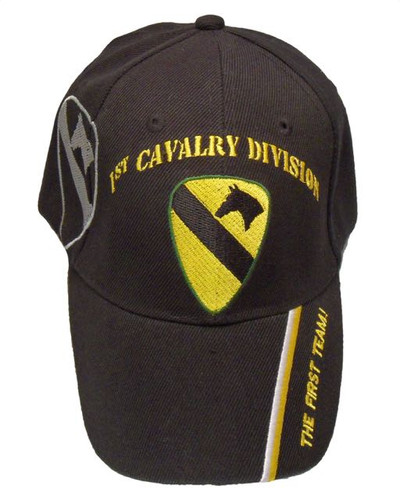 1st Cavalry Division Cap - Black | Windcatcher