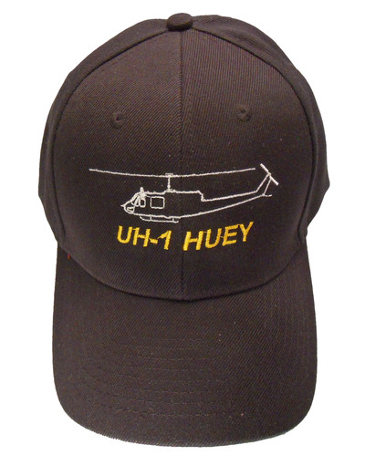 UH-1 Huey Cap - Black (6 Pieces) | Windcatcher