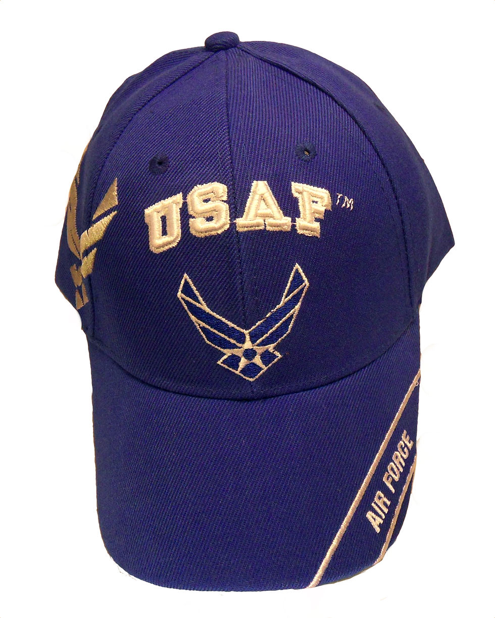 USAF Logo Shadow w/ Band Cap - Royal Blue | Windcatcher