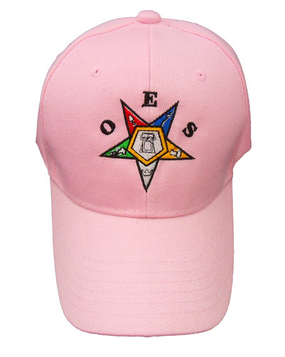 OES Order of the Eastern Star Cap - Pink (6 Pieces) | Windcatcher