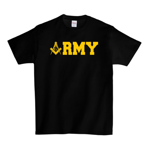 Army Mason T-Shirt - Black | Windcatcher
