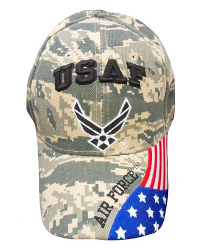USAF Logo w/ Flag Cap - Air Force Camo | Windcatcher
