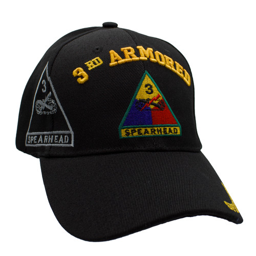 3rd Armored Shadow Cap - Black | Windcatcher