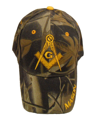 Masonic Square and Compass Cap - R. Camo | Windcatcher
