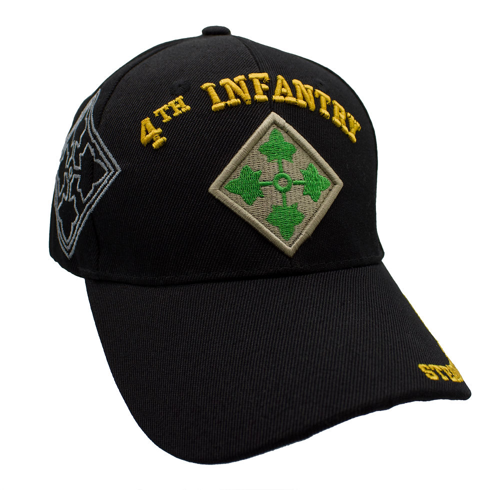 4th Infantry Shadow Cap - Black | Windcatcher