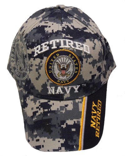 Retired Navy Emblem Shadow Cap - Navy Camo | Windcatcher
