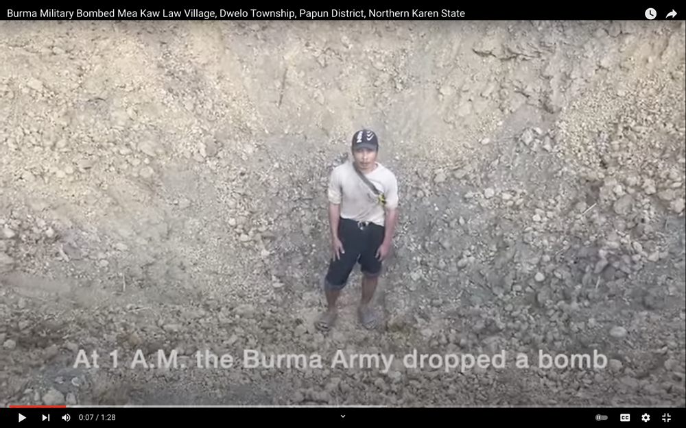 Burma Military Bombs Villages and a Clinic in Karen State: “We are all ...