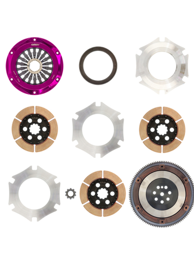 Exedy Evolution IV L4 Hyper Triple Cerametallic Clutch w/ monoloc ...