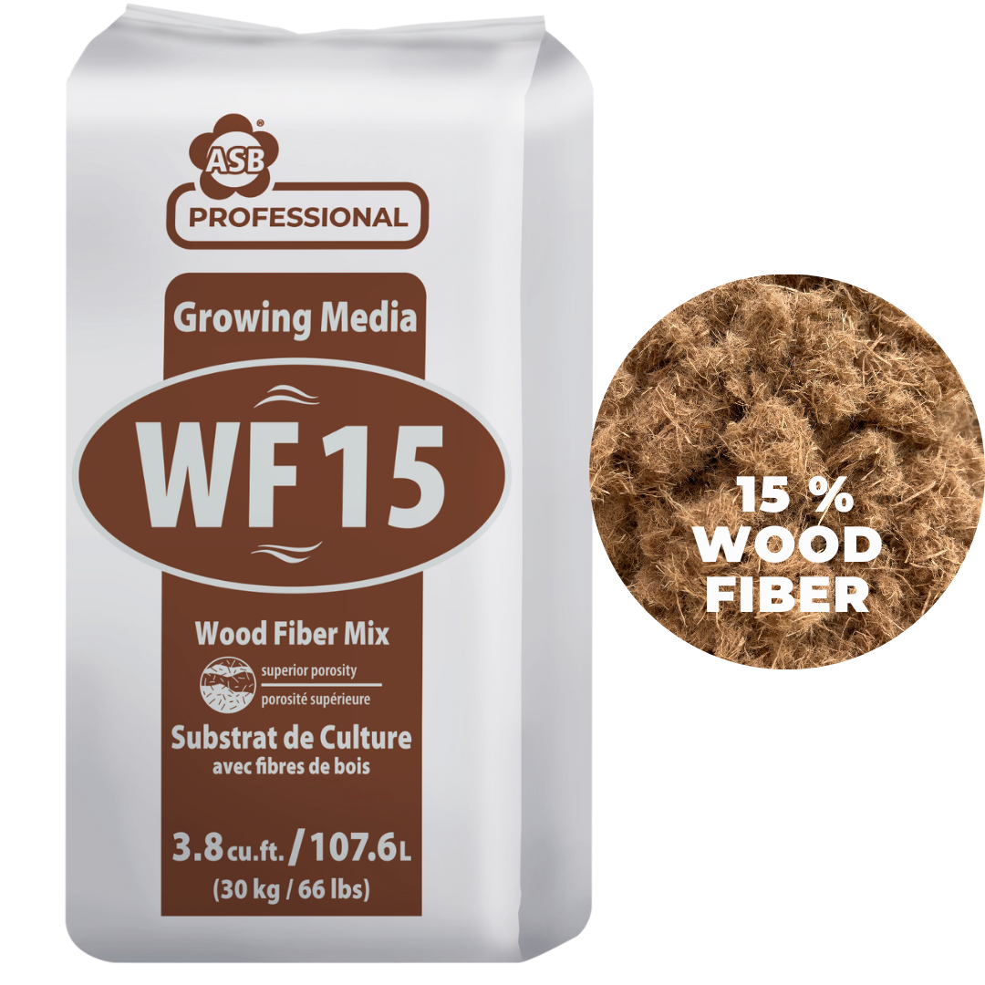 ASB Growing mix 15 Wood fiber