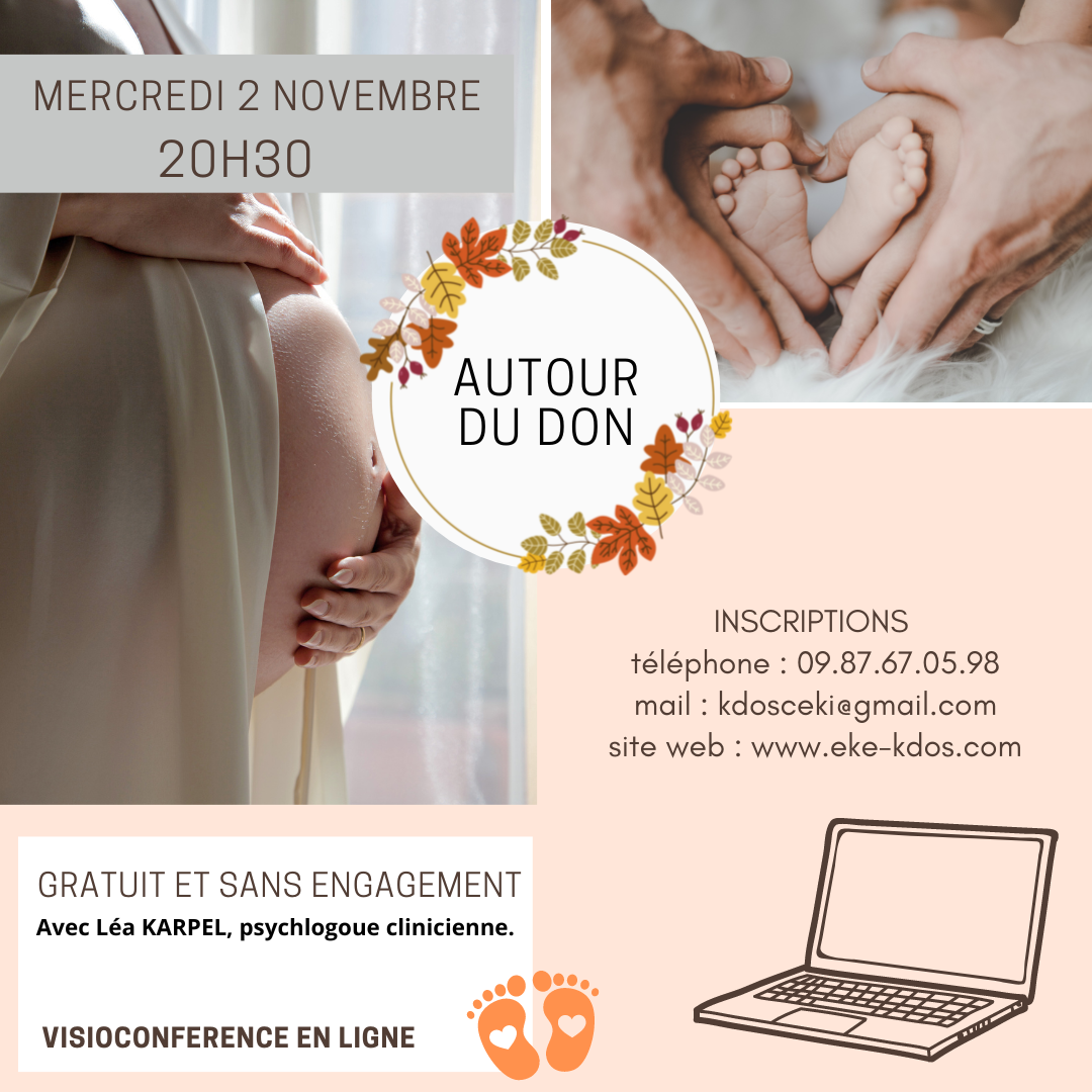 Autour du Don avec Léa KARPEL - Visioconférence | Ceki Kdos