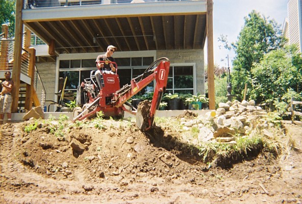 Rough Grading and Excavating give landscapes full customization