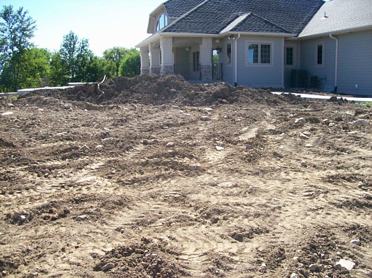 Rough Grading and Excavating give landscapes full customization