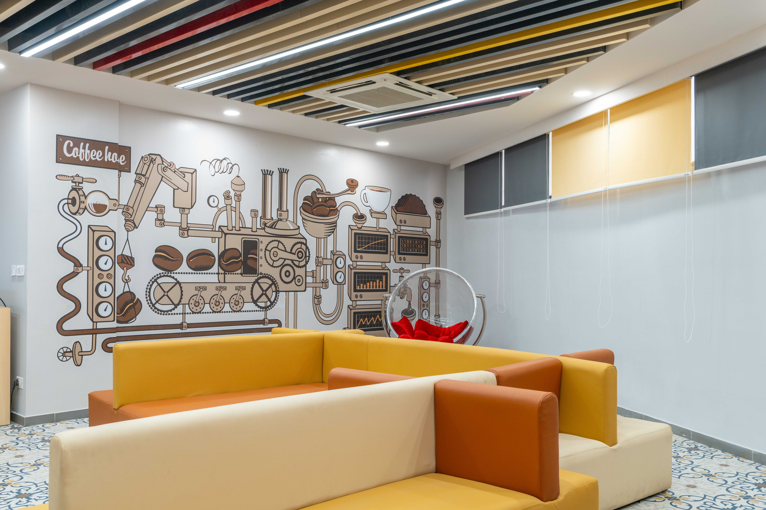 Modern Wall Designs for a Vibrant Office Environment