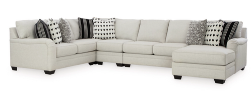 Huntsworth 5-Piece Sectional with Chaise | Dorsett Furniture