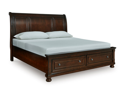Porter Sleigh Storage Bed | Dorsett Furniture