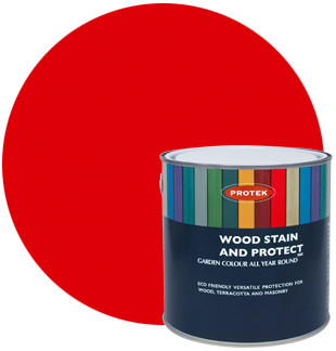 Bright Red Shed Paint